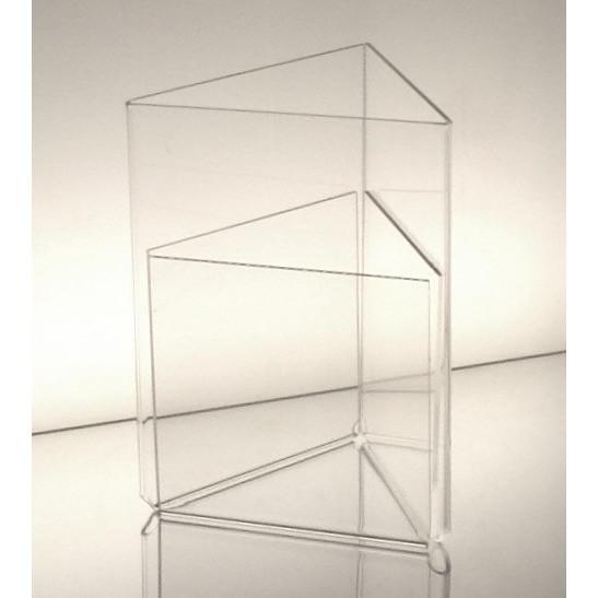Acrylic 5" x 7" Three-Sided Sign Holders – Lakeside Displays