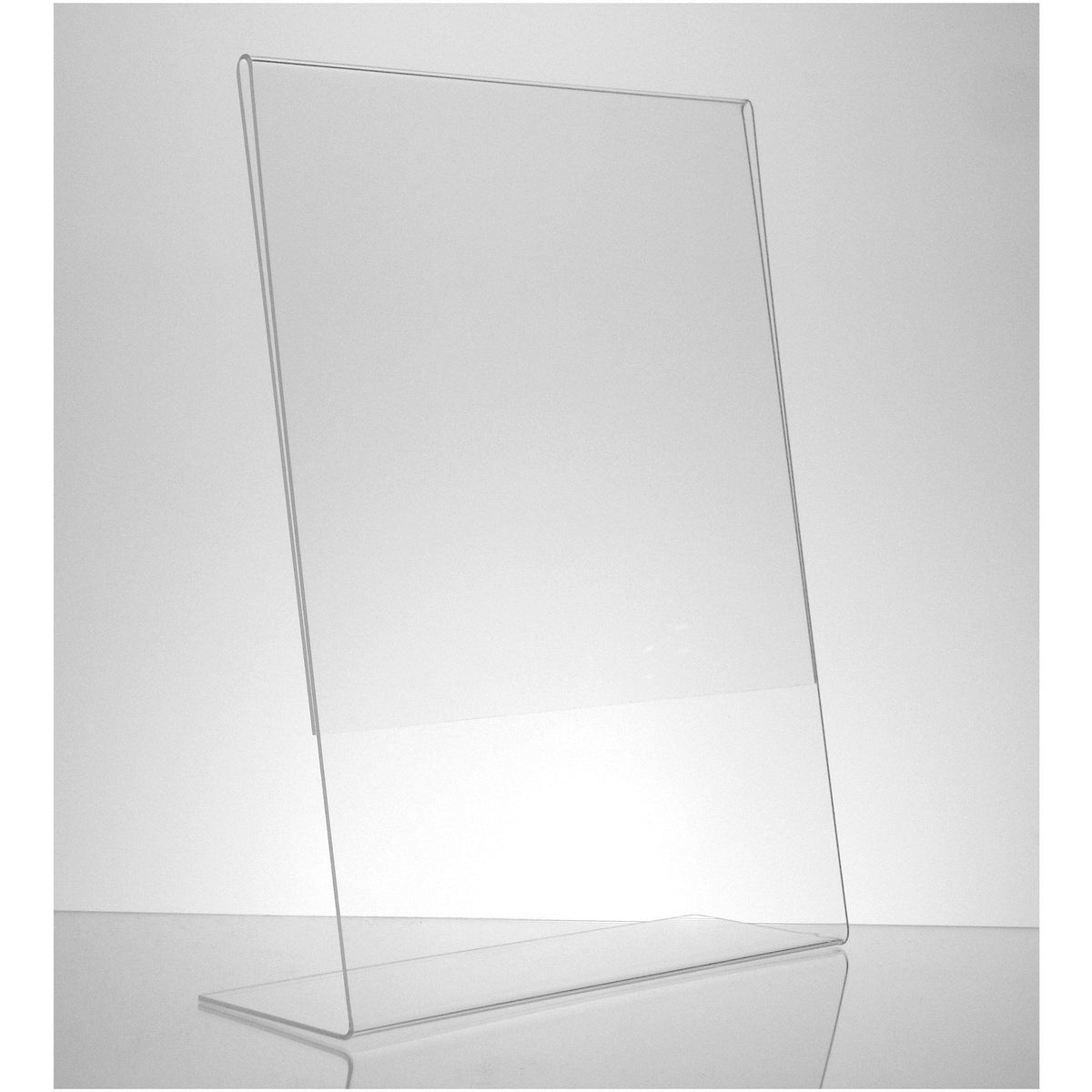 Acrylic 5" x 7" Slanted Sign Holder – Lakeside Displays